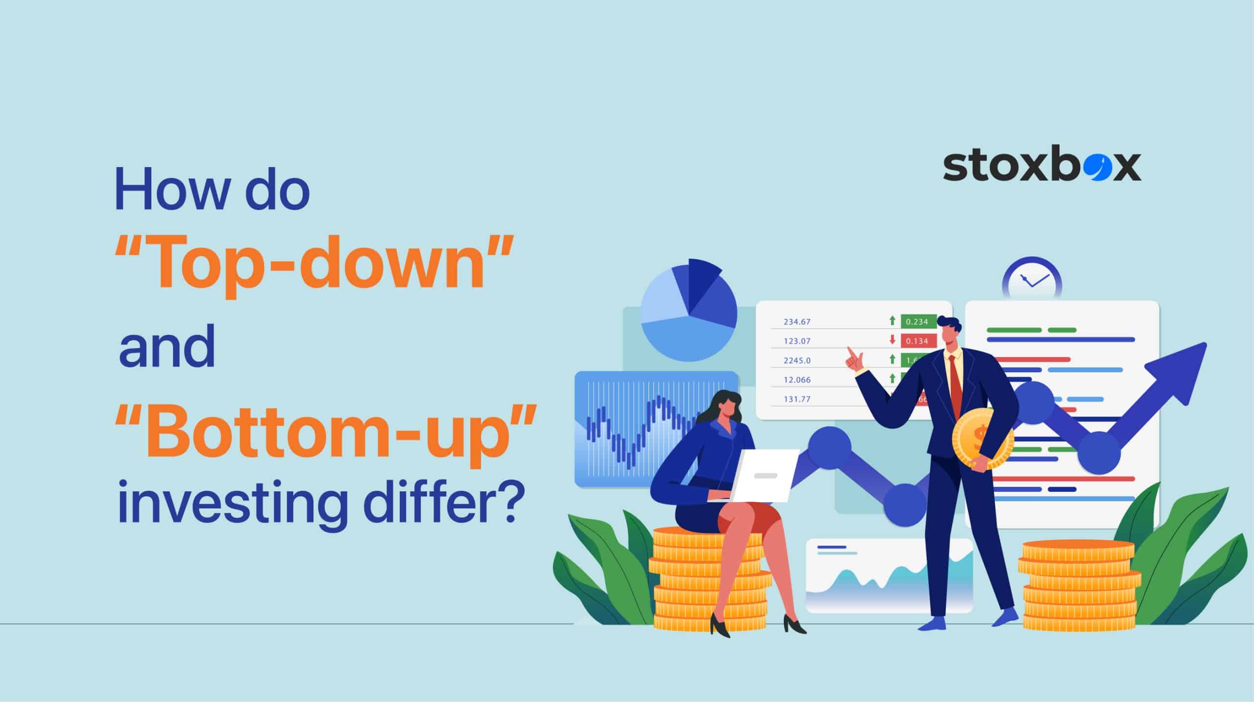 Top Down Vs Bottom Up Investing Difference Between Strategy What Is
