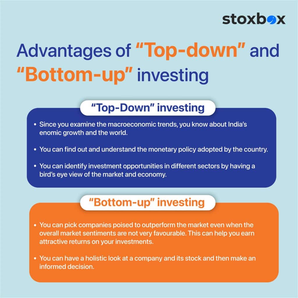 Top Down Vs Bottom Up Investing Difference Between Strategy What is