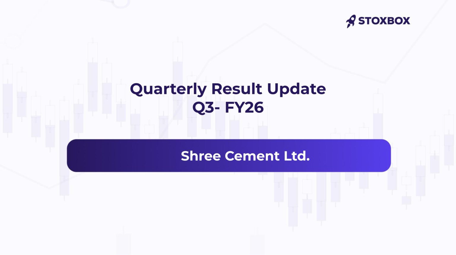 Shree Cement Ltd. Quarterly Results Q3FY26 stock analysis